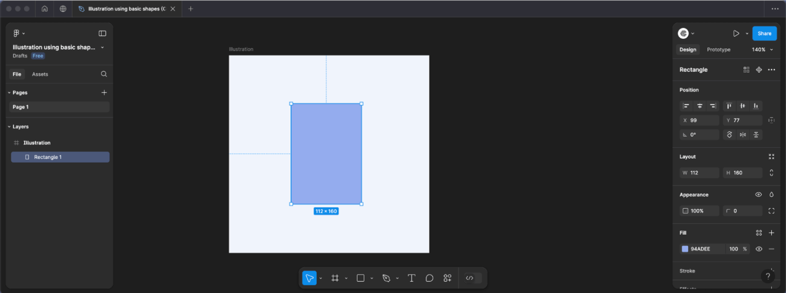 Creating Illustrations Using Basic Shapes in Figma - Ema Ghanam