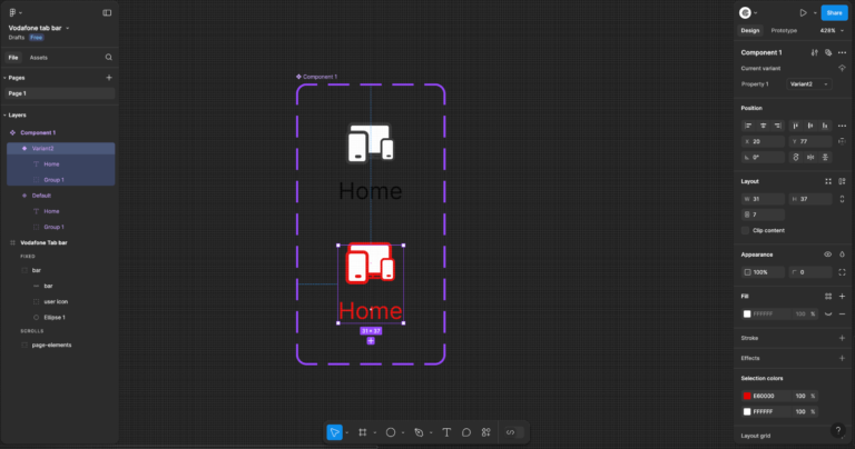 Creating Sticky Tab Bars in Figma - Ema Ghanam
