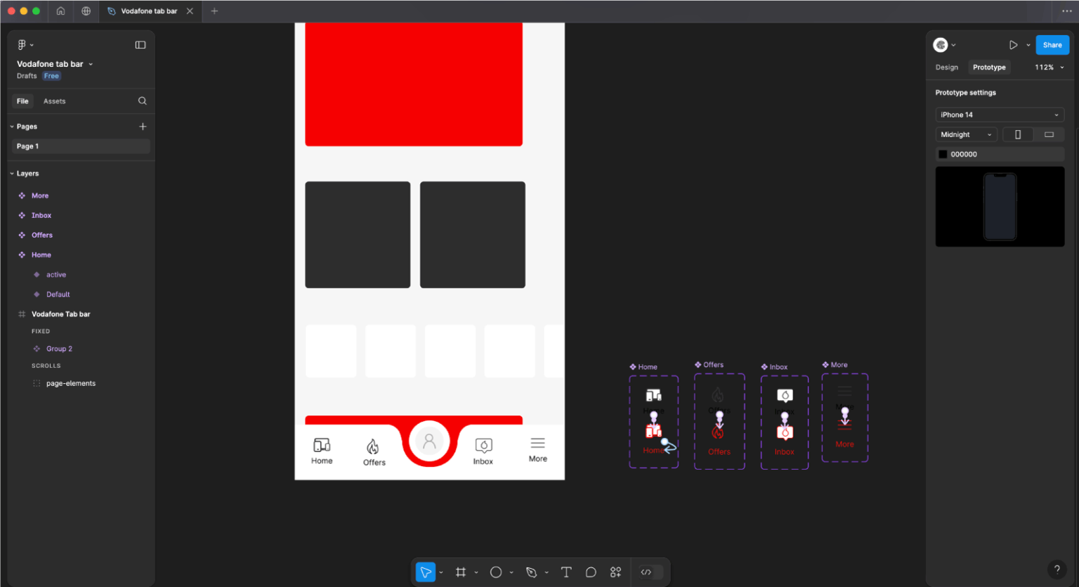 Creating Sticky Tab Bars in Figma - Ema Ghanam